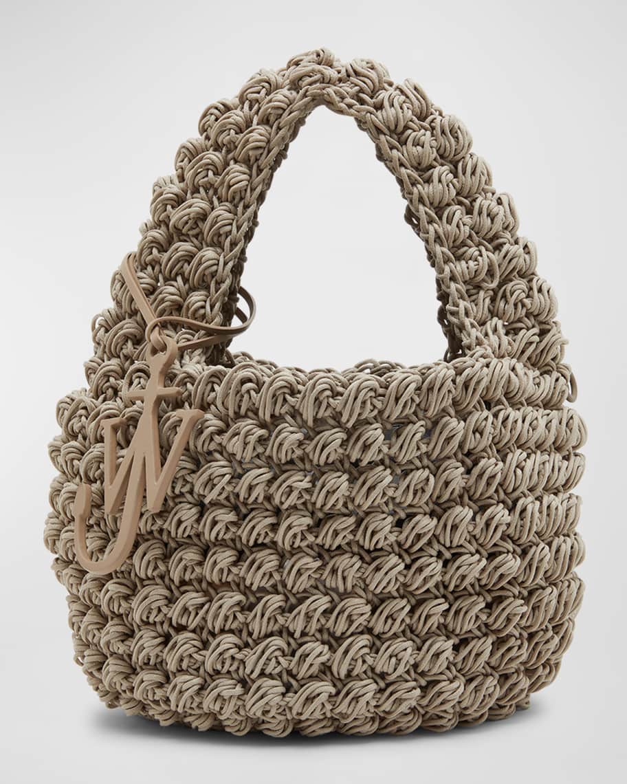 JW Anderson Popcorn Basket Top-Handle Bag | Neiman Marcus