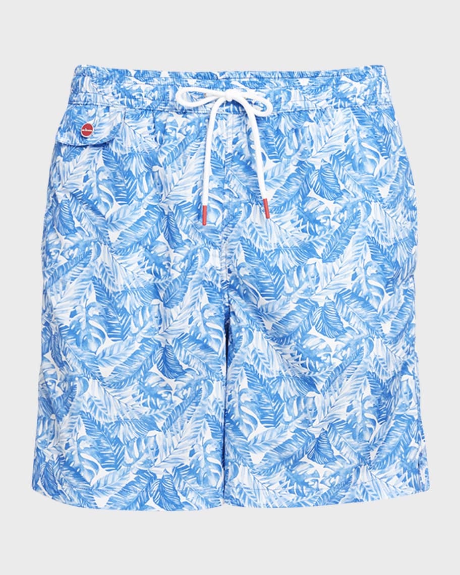 Kiton Men's Floral Swim Trunks | Neiman Marcus