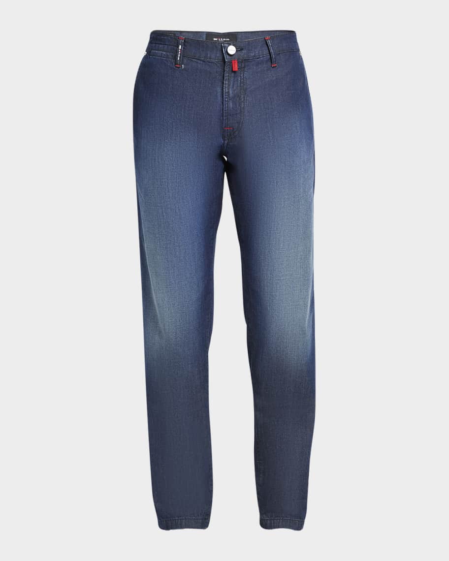Kiton Men's Slash-Pocket Jeans | Neiman Marcus
