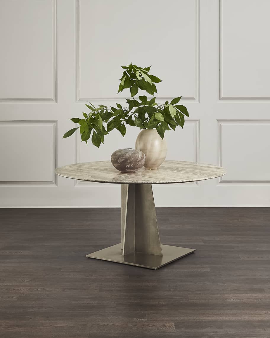 Bernhardt Interiors Equis 60" Round Dining Table | Neiman Marcus