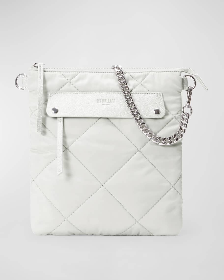 MZ WALLACE Madison Quilted Flat Crossbody Bag | Neiman Marcus