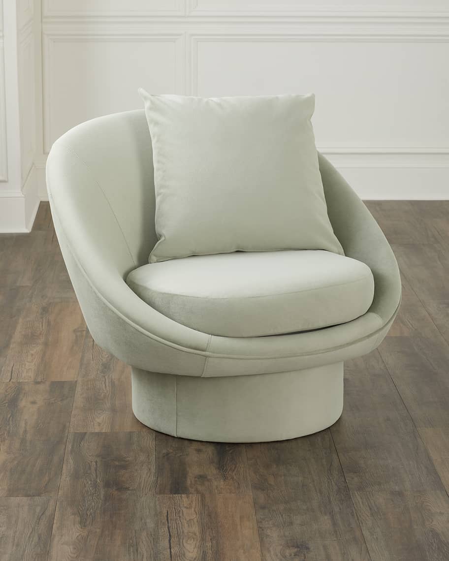 Bernhardt Interiors Lucia Swivel Chair | Neiman Marcus