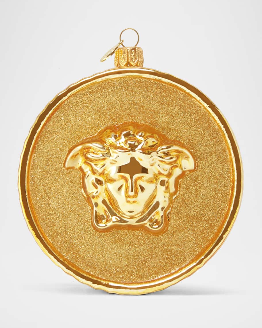 Versace Coin Holiday Ornament | Neiman Marcus