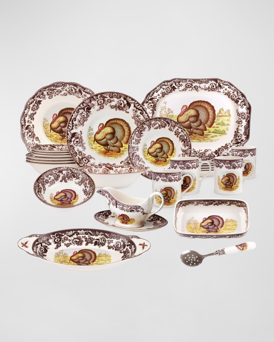 Spode Woodland Grand Thanksgiving Set, Service for 4 | Neiman Marcus