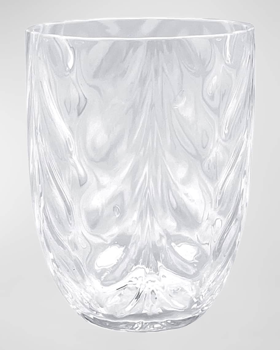 Mariposa Sip Sip Wave Crystal Clear Stemless Glass | Neiman Marcus