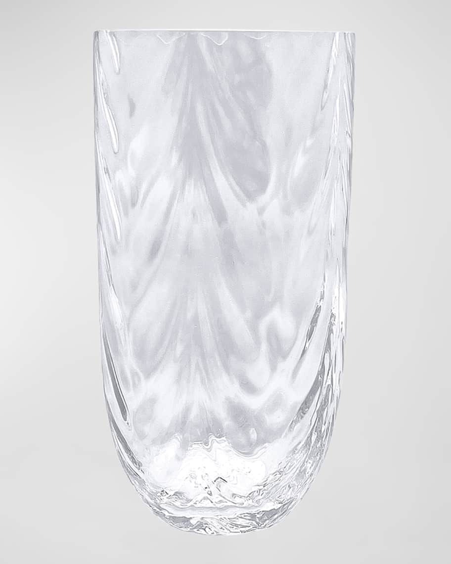 Mariposa Sip Sip Wave Crystal Clear Drinking Glass | Neiman Marcus