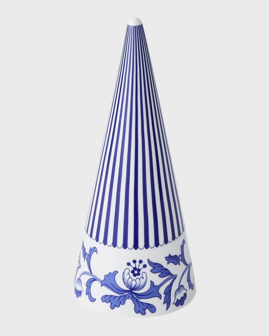 Spode Blue Italian Floral Topiary, 9" | Neiman Marcus
