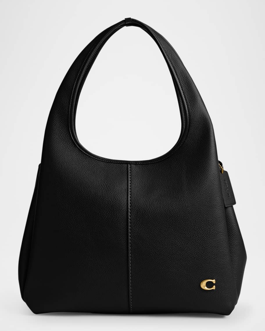 Coach Lana Pebble Leather Shoulder Bag | Neiman Marcus