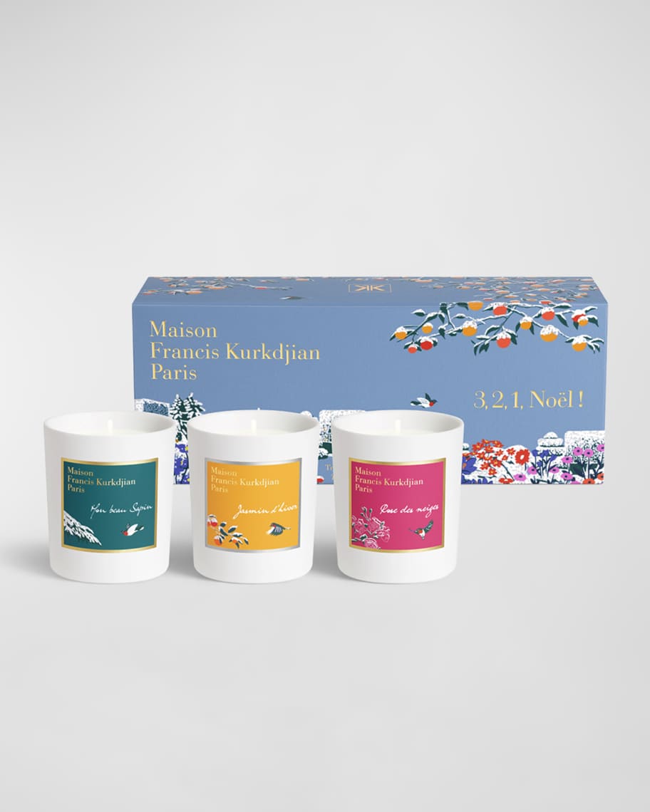 Maison Francis Kurkdjian Trio Candle Set, 3 x 95 g | Neiman Marcus