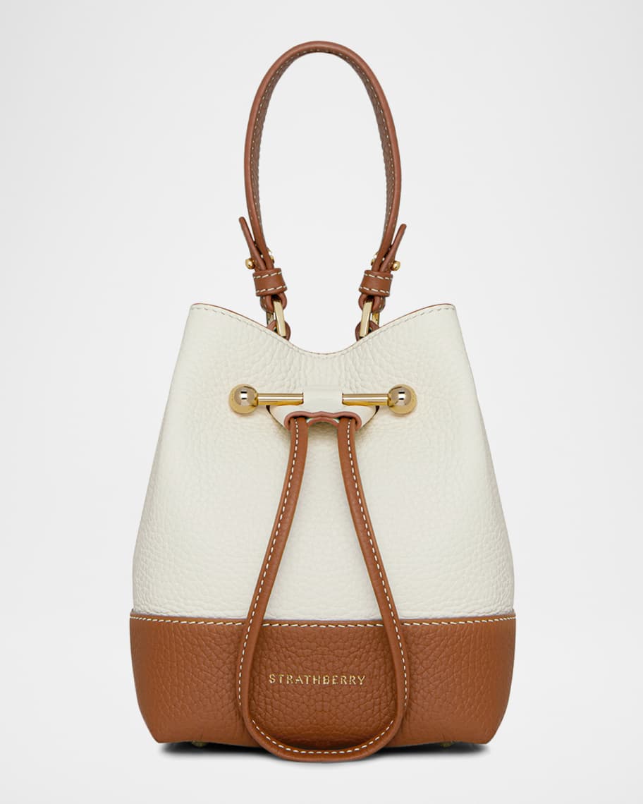 STRATHBERRY Lana Osette Drawstring Leather Crossbody Bag | Neiman Marcus