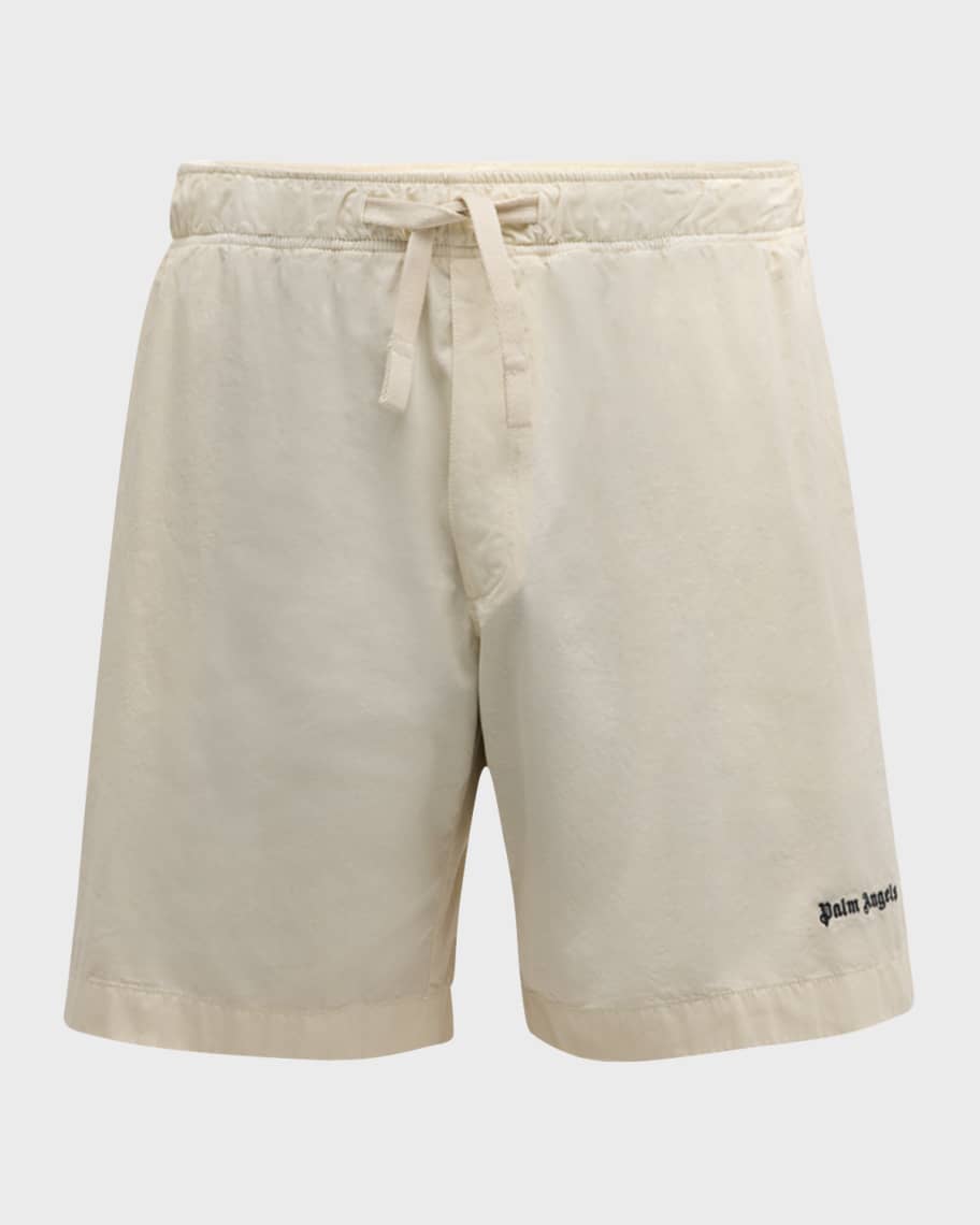 Palm Angels Men's Classic Logo Bermuda Shorts | Neiman Marcus