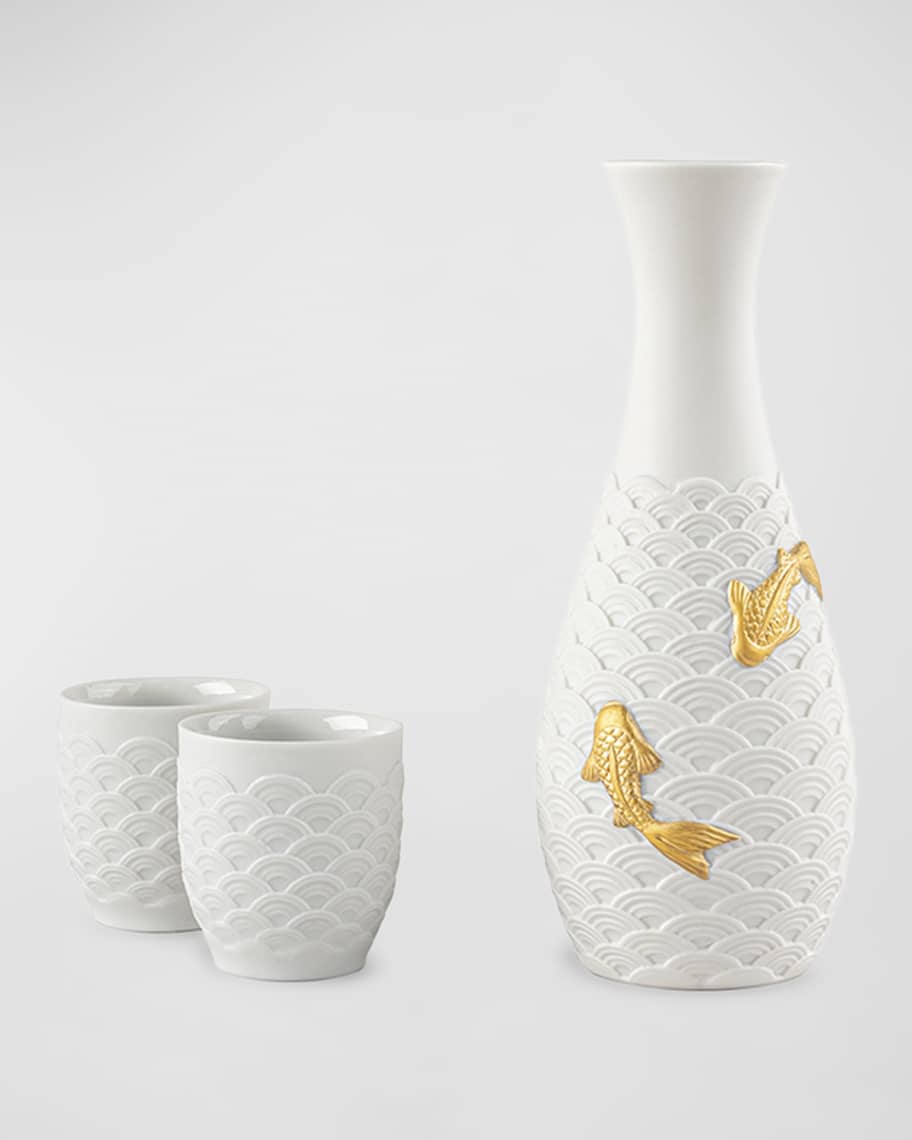 Lladro Koi Sake Set | Neiman Marcus