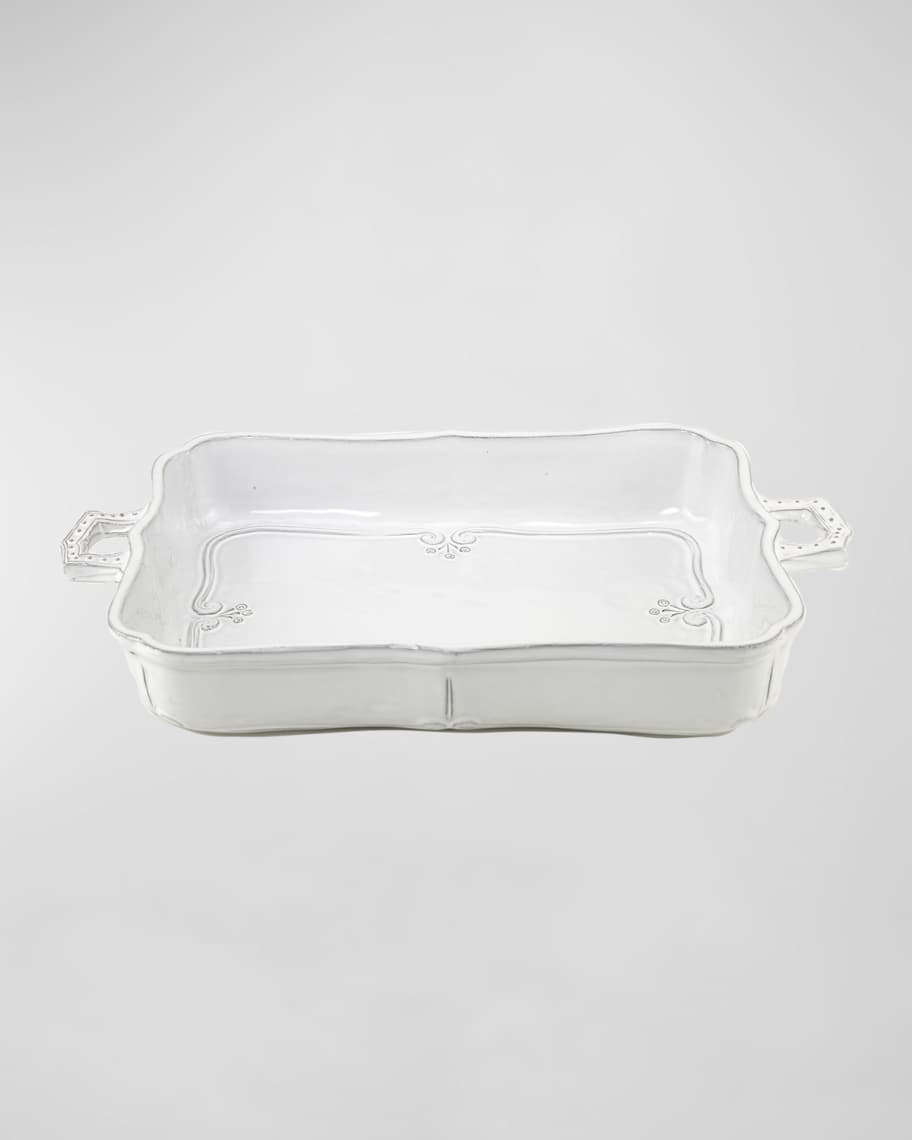 Arte Italica Bella Bianca Rectangular Lasagna Dish | Neiman Marcus