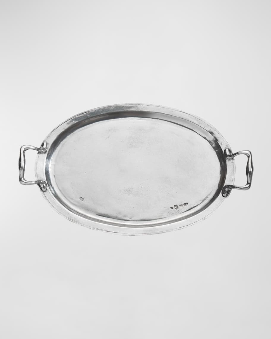 Arte Italica Vintage Tray with Handles | Neiman Marcus