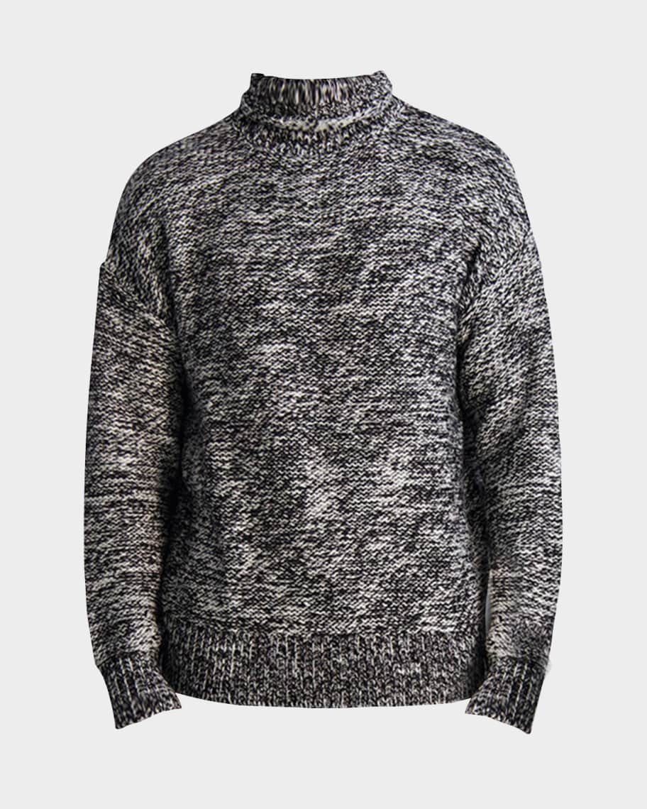 Karl Lagerfeld Paris White Label Men's Oversized Marled Sweater ...