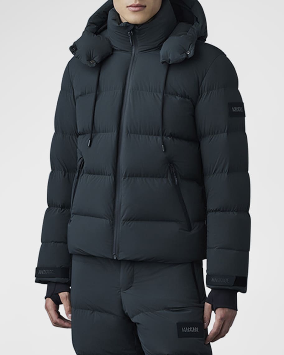 Mackage Men's Samuel Hooded Puffer Jacket | Neiman Marcus