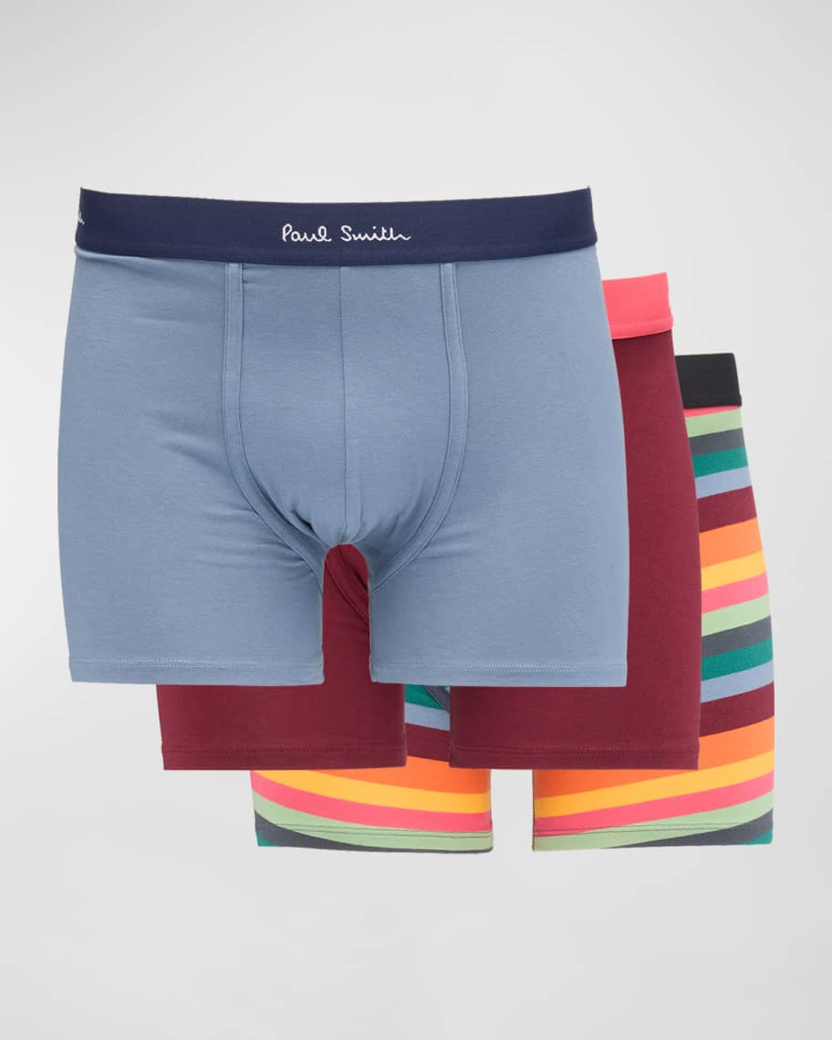Paul Smith Men's 3-Pack Cotton-Stretch Trunks | Neiman Marcus