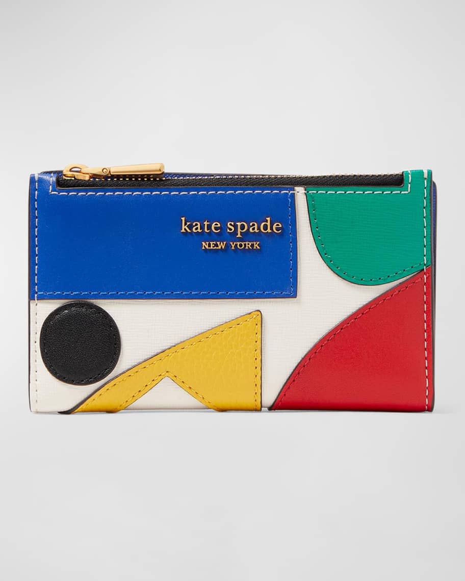 kate spade new york small bifold gallery leather wallet | Neiman Marcus