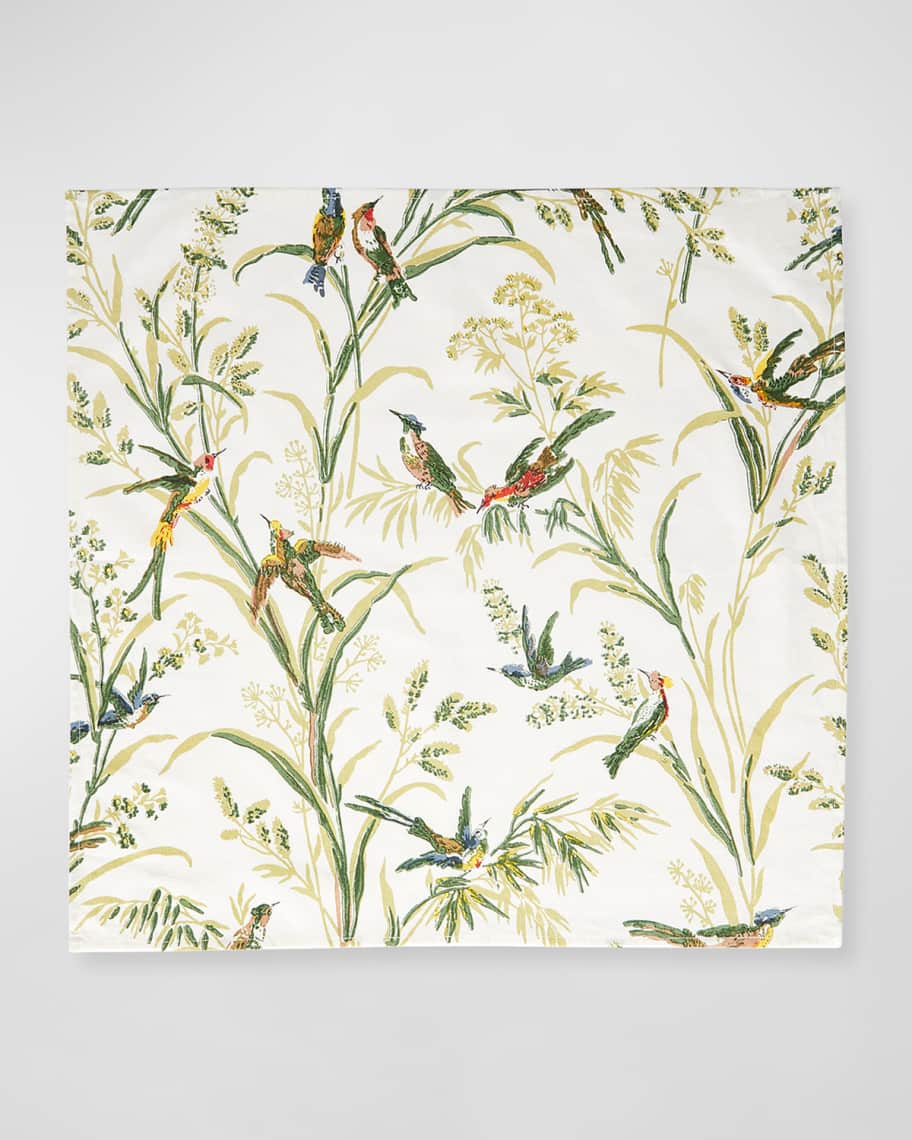 Handprint Hummingbird Natural Napkins, Set of 6 | Neiman Marcus