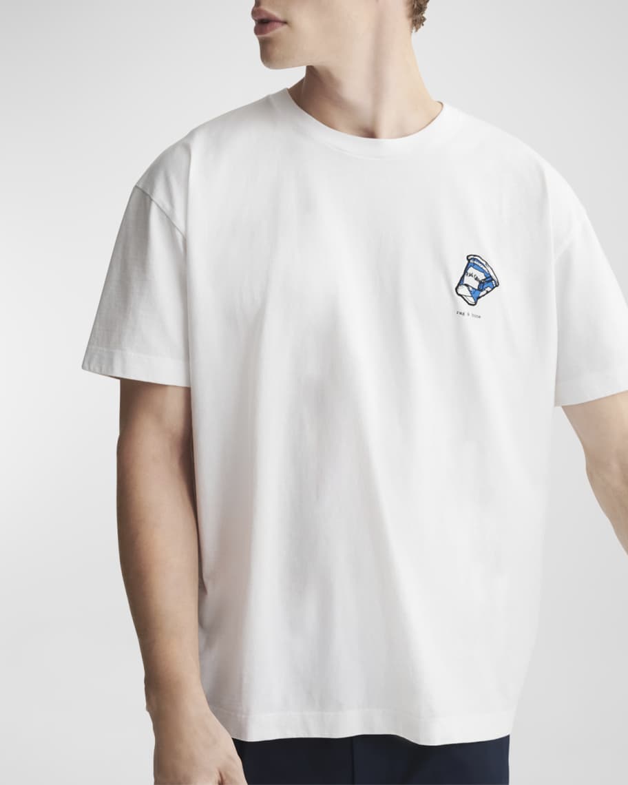 Rag & Bone Men's RBNY Coffee Logo T-Shirt | Neiman Marcus