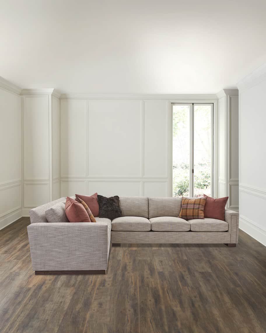 Massoud Locarno Left Return Sectional | Neiman Marcus