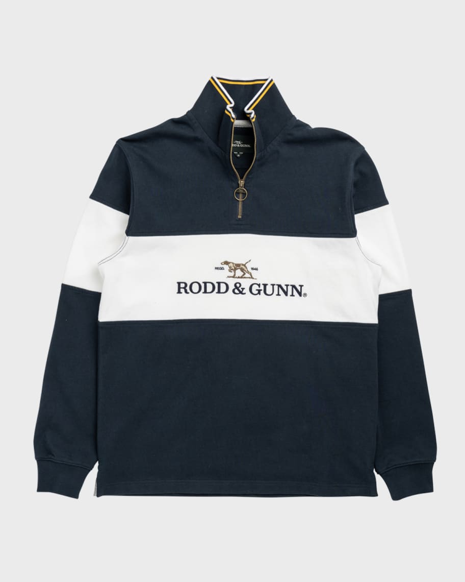 Rodd & Gunn Men's Foresters Peak Quarter-Zip Sweater | Neiman Marcus