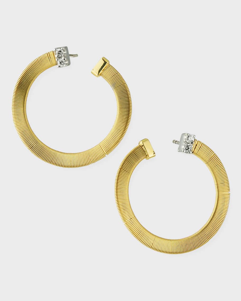 Marco Bicego Masai Wrap Hoop Earrings | Neiman Marcus