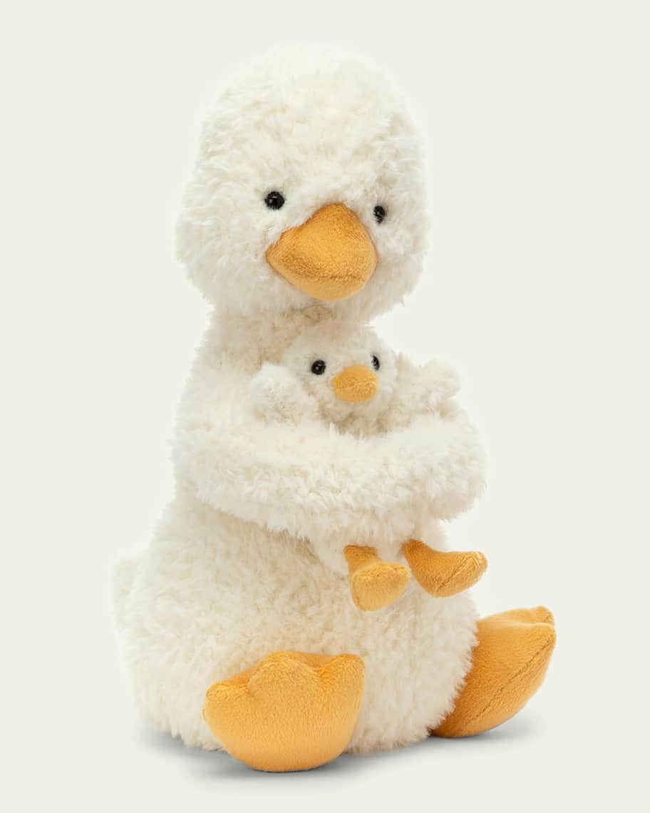 Jellycat Huddles Duck Stuffed Animal | Neiman Marcus