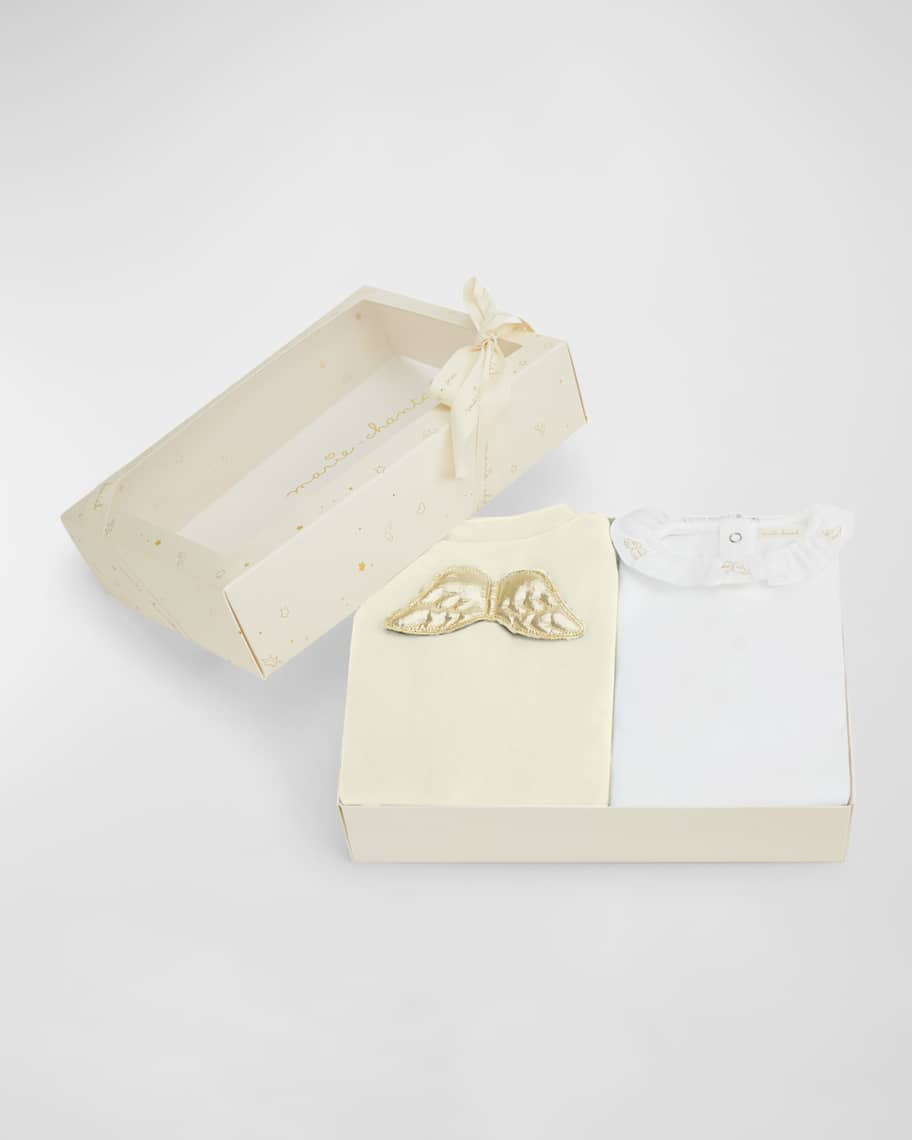 Marie Chantal Kid's Halo Wing Gift Set, Size Newborn-6M | Neiman Marcus
