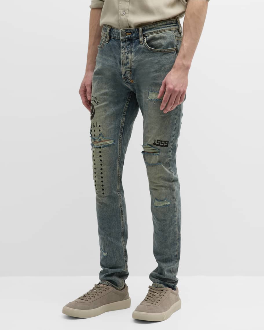 Ksubi Men's Van Winkle Throw Bak Trash Jeans | Neiman Marcus