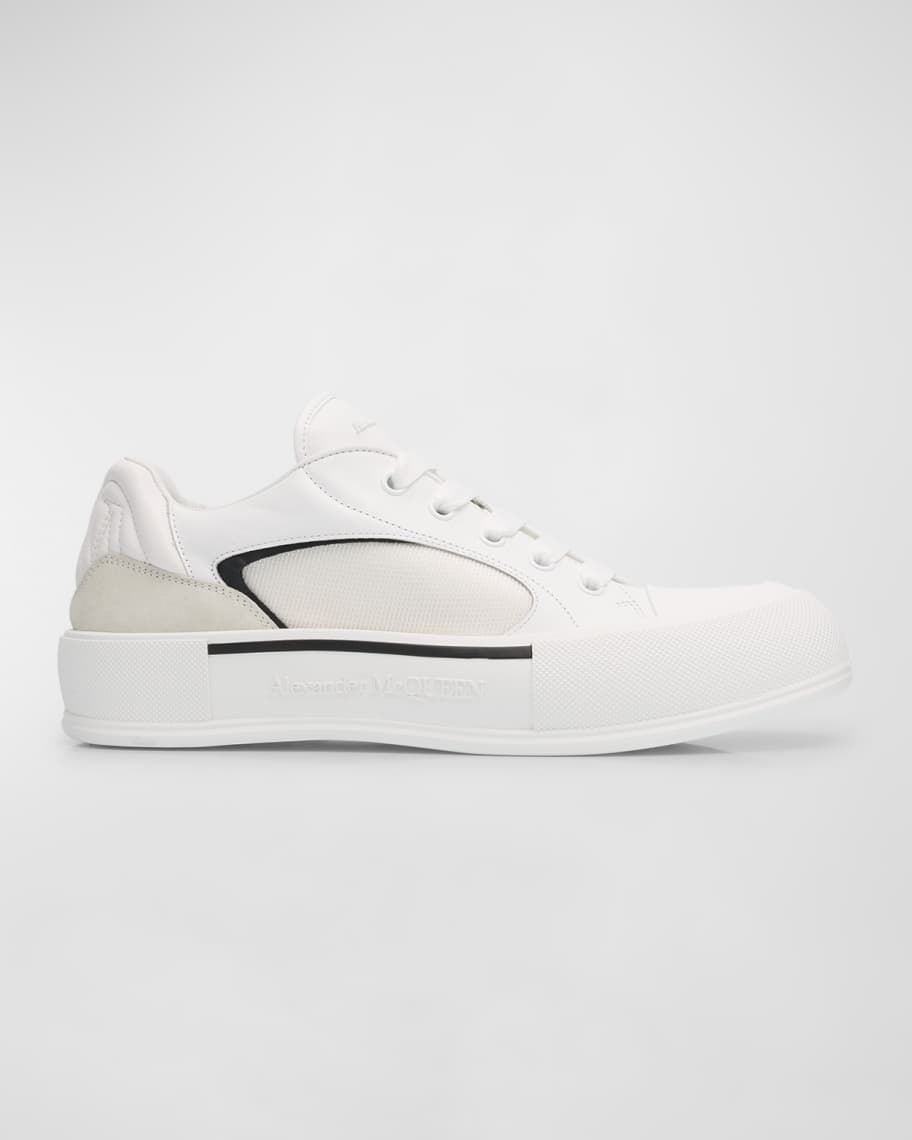 McQueen Men's Skate Deck Plimsoll Sneakers | Neiman Marcus
