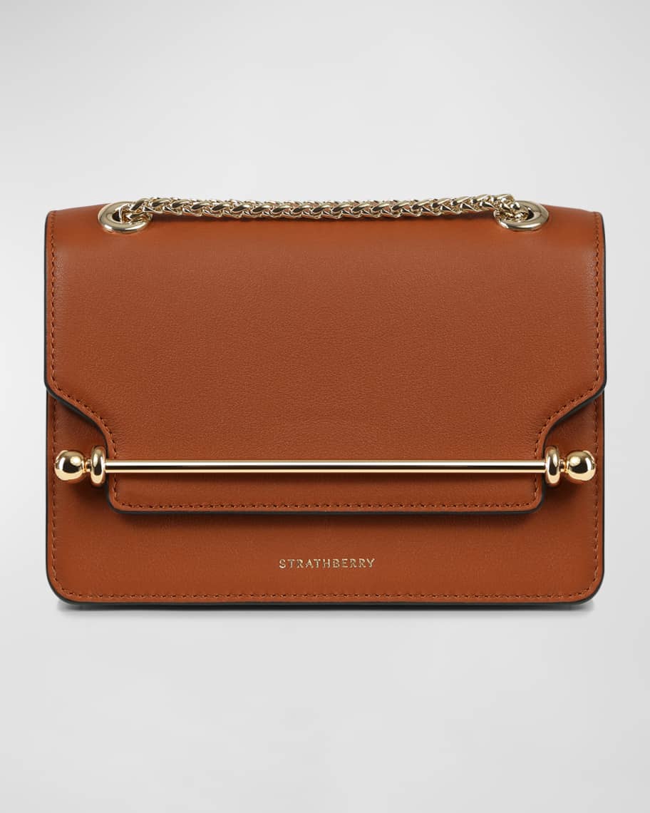 STRATHBERRY Mini East-West Leather Crossbody Bag | Neiman Marcus