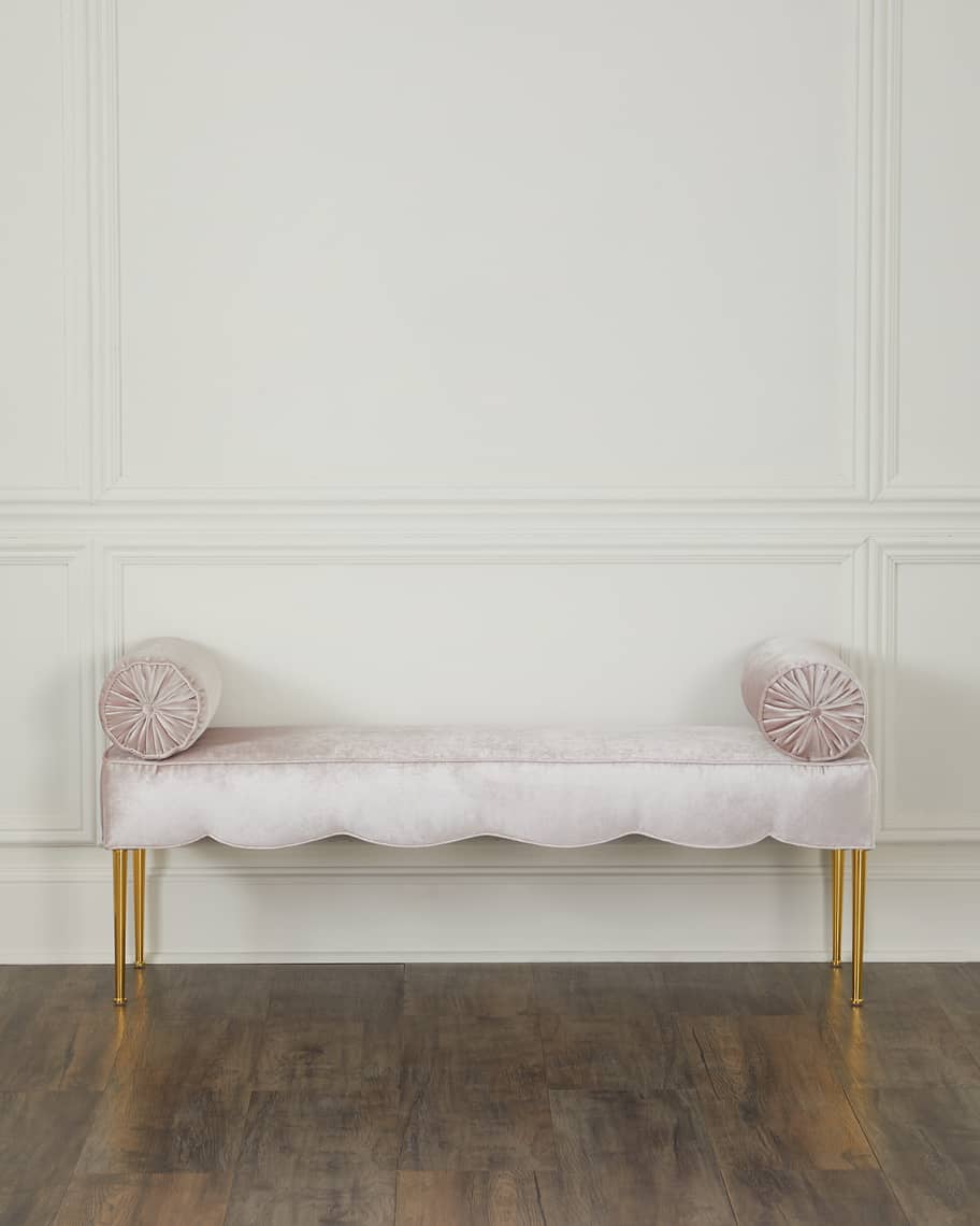 Haute House Eleanor 57" Bench | Neiman Marcus