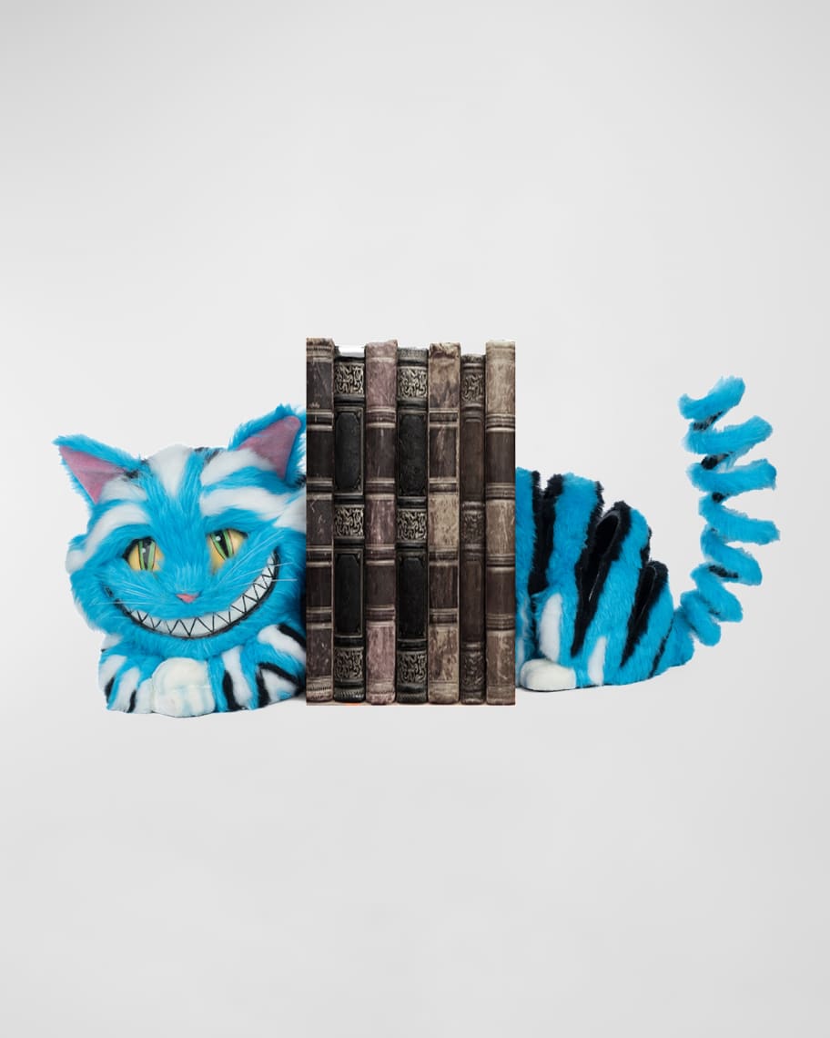 Katherine's Collection Cheshire Cat Book Ends | Neiman Marcus