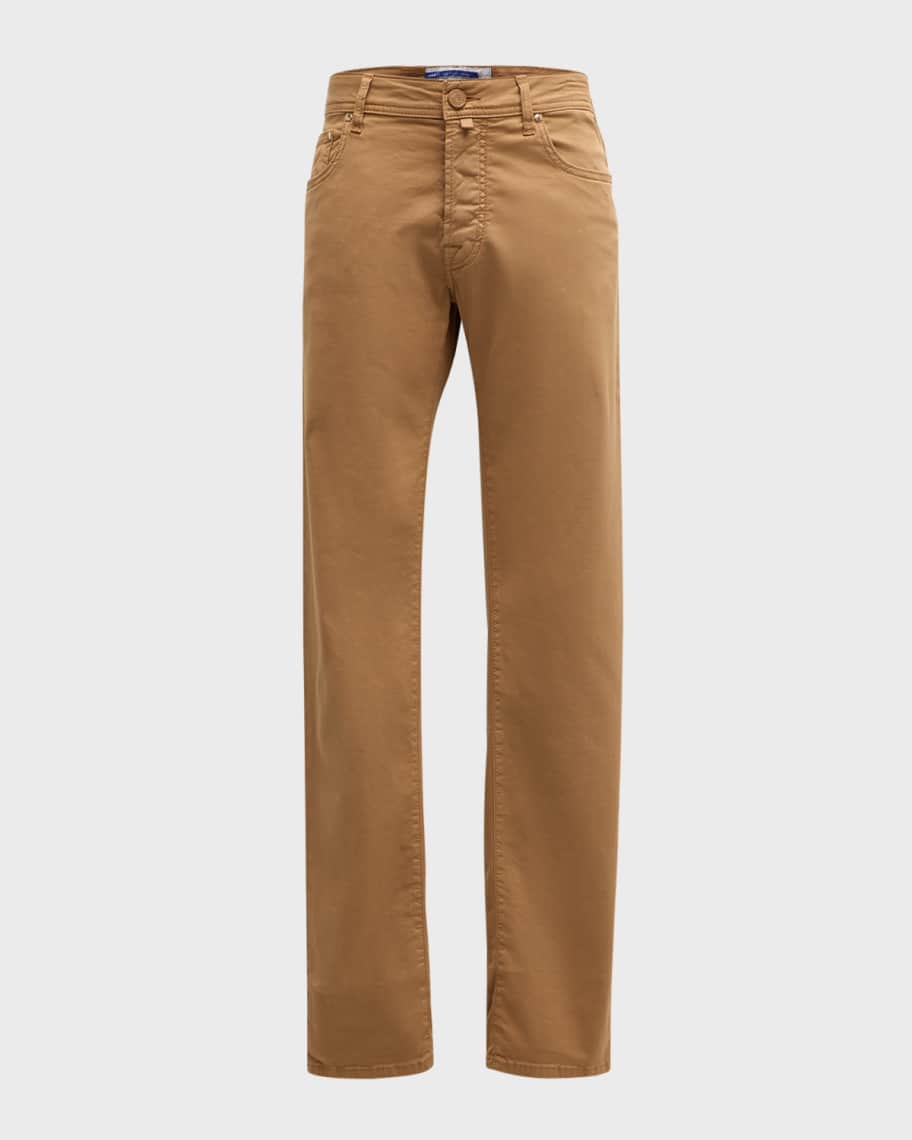 Jacob Cohen Men's Bard Slim Fit 5-Pocket Pants | Neiman Marcus