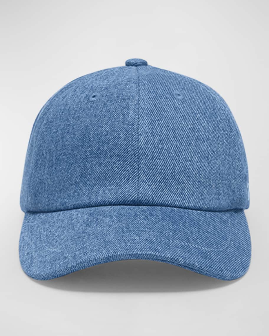 Jacquemus La Casquette Denim Baseball Hat | Neiman Marcus