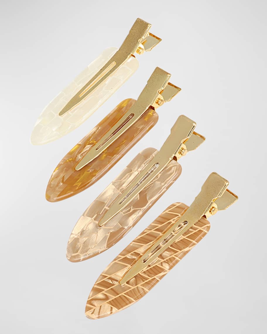 L. Erickson Marley Pinch Clips, Set of 4 | Neiman Marcus