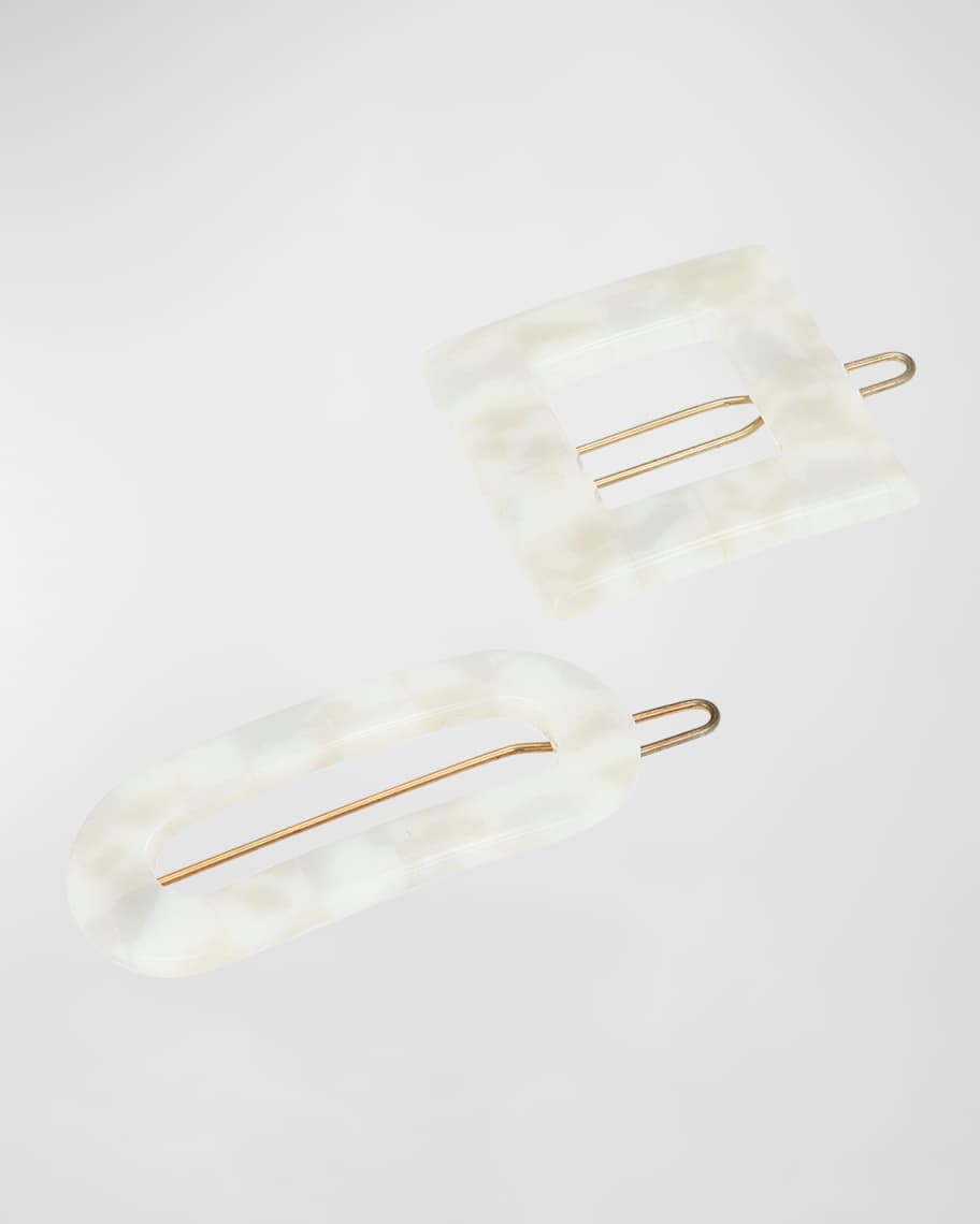 France Luxe Cut-Out Tige Boule Clips, Set of 2 | Neiman Marcus