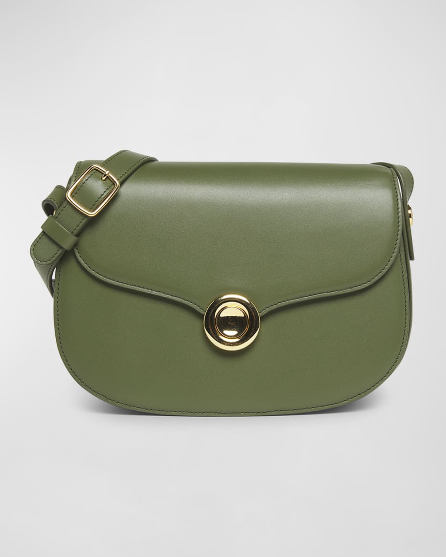 Loro Piana Ghiera Small Leather Crossbody Bag | Neiman Marcus