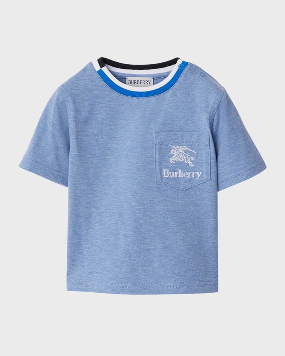 Burberry Boy's Cedar EKD Short-Sleeve T-Shirt, Size 6M-2 | Neiman Marcus