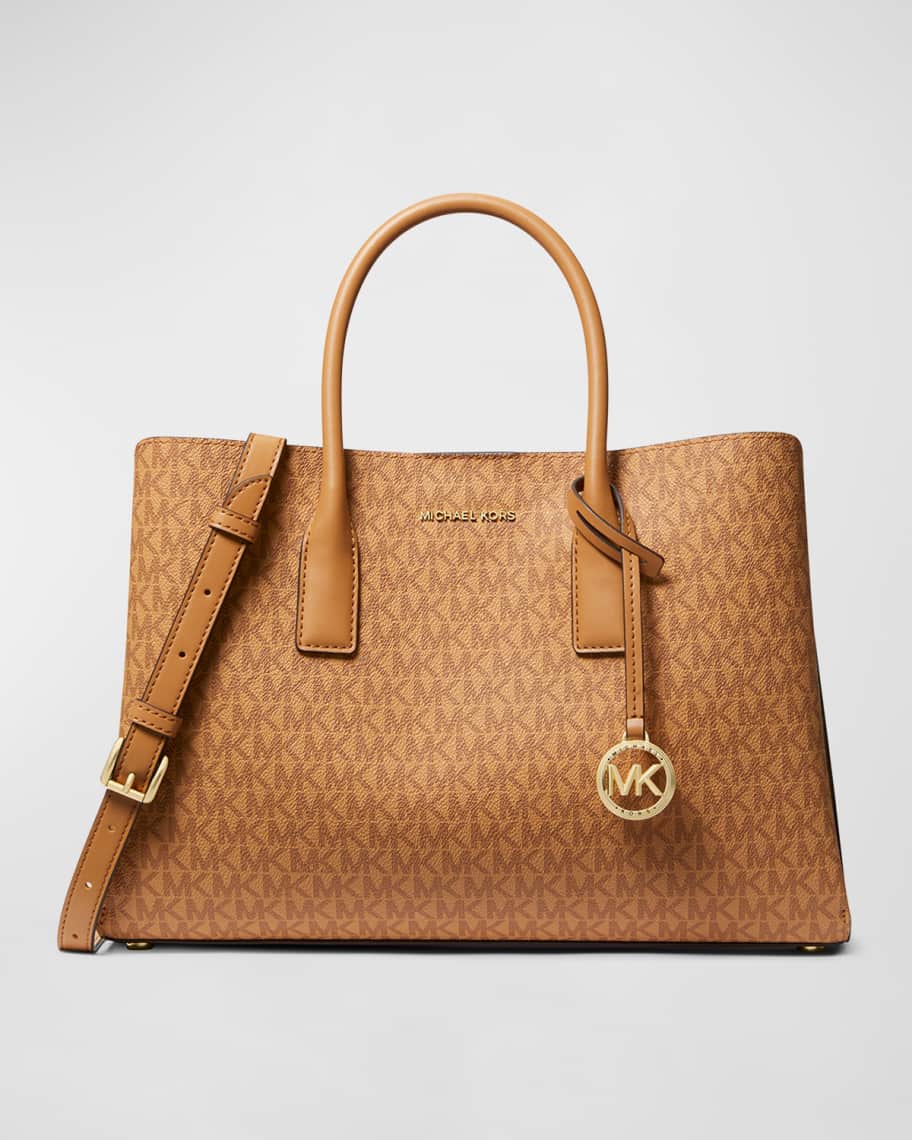 MICHAEL Michael Kors Ruthie Large Monogram Satchel Bag | Neiman Marcus