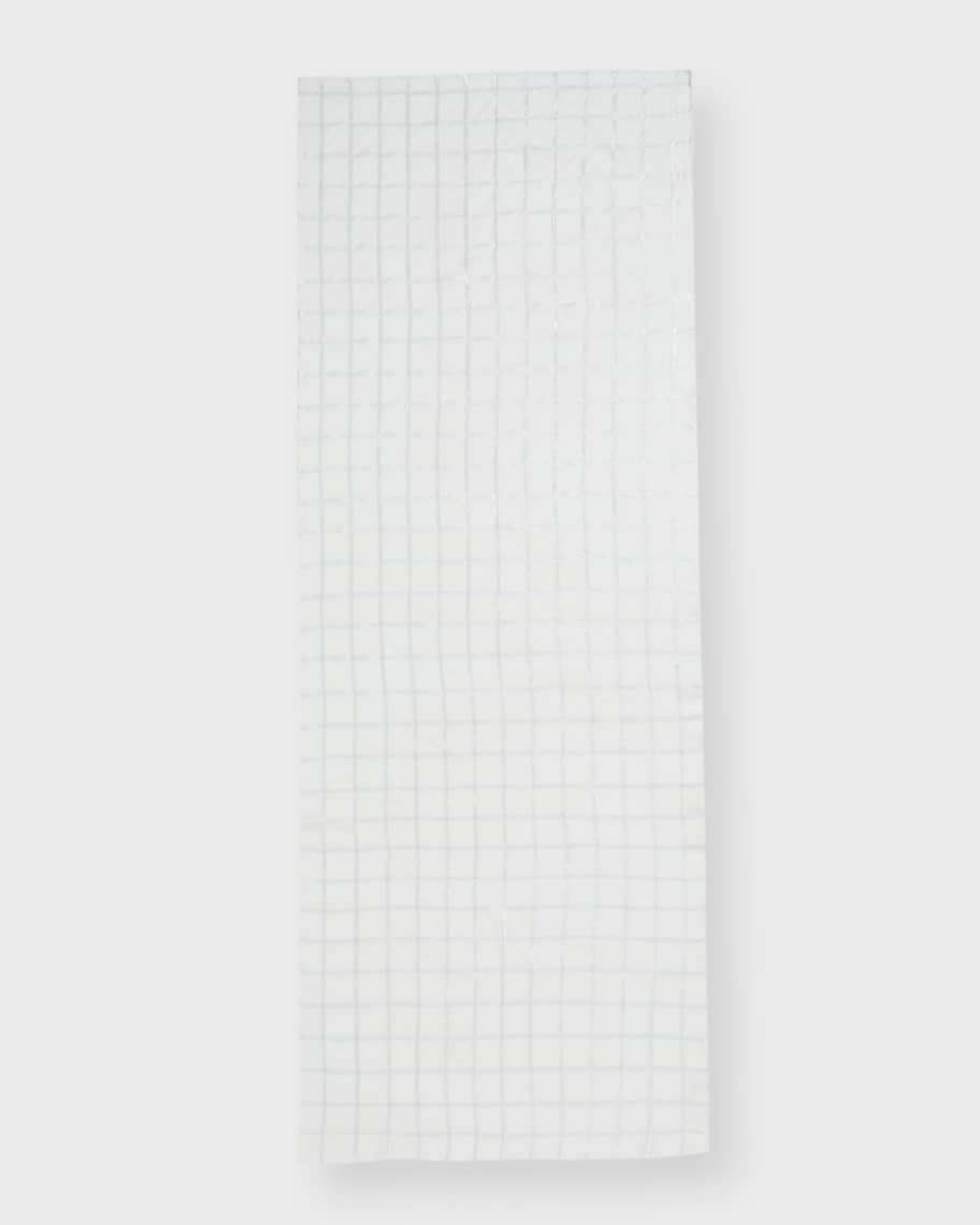 Bindya Accessories Checkered Cashmere & Silk Evening Wrap | Neiman Marcus