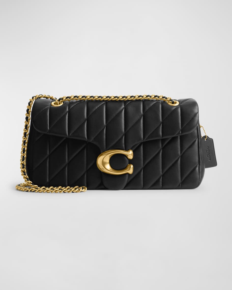Coach Tabby 33 C Quilted Leather Shoulder Bag with Chain | Neiman Marcus