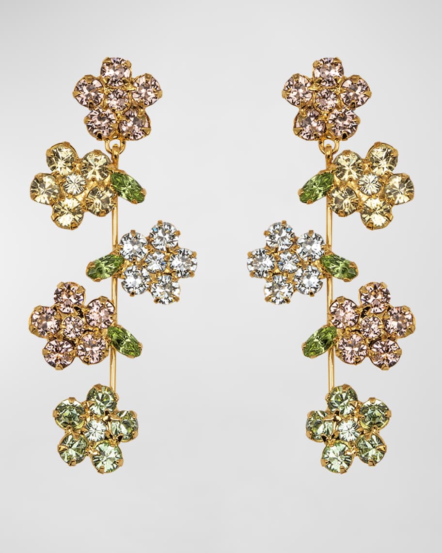 Jennifer Behr Verity Flower Earrings | Neiman Marcus