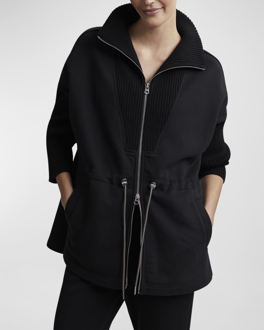 Varley Cotswold Longline Track Jacket | Neiman Marcus