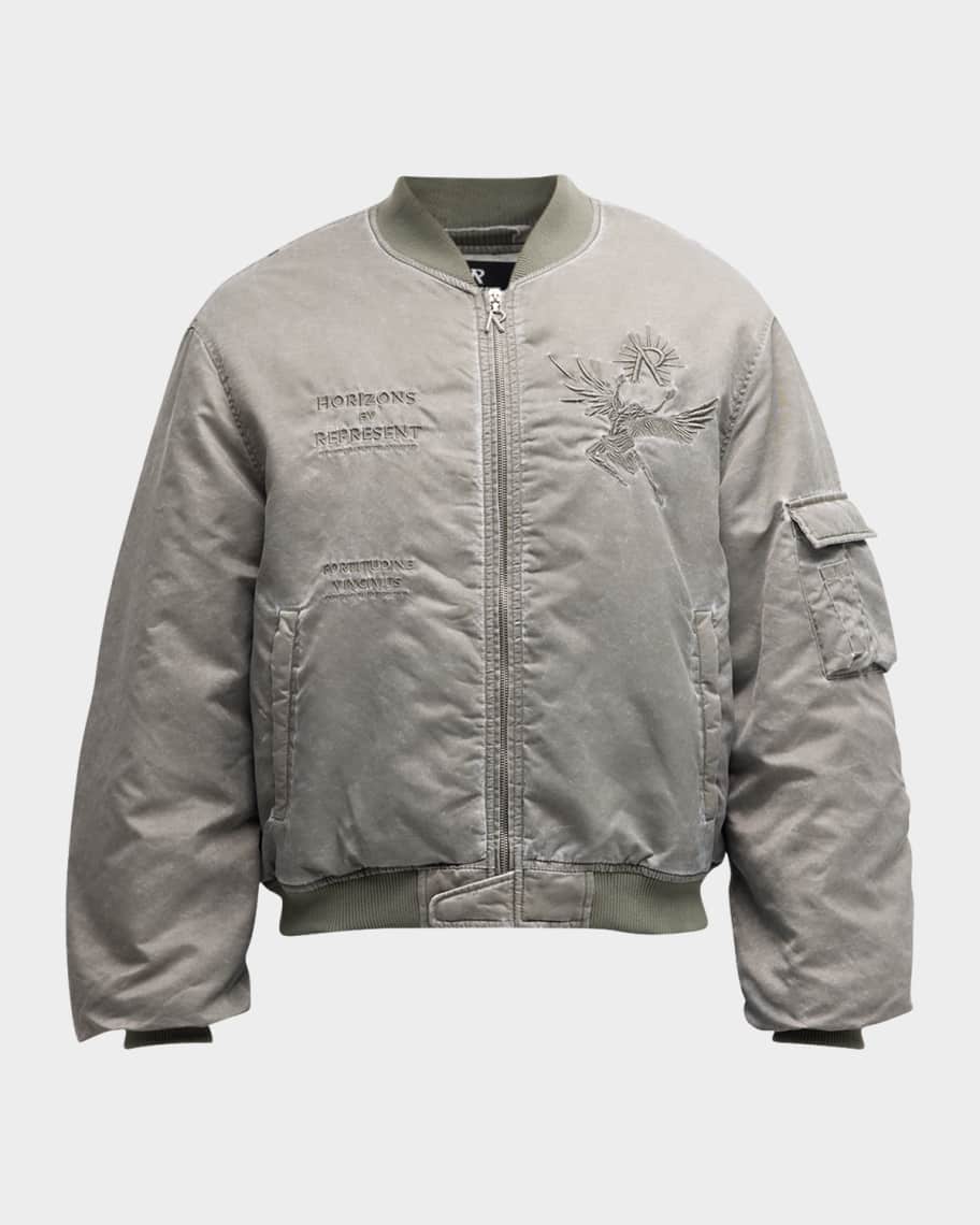 REPRESENT Men's Icarus Classic Flight Bomber Jacket | Neiman Marcus