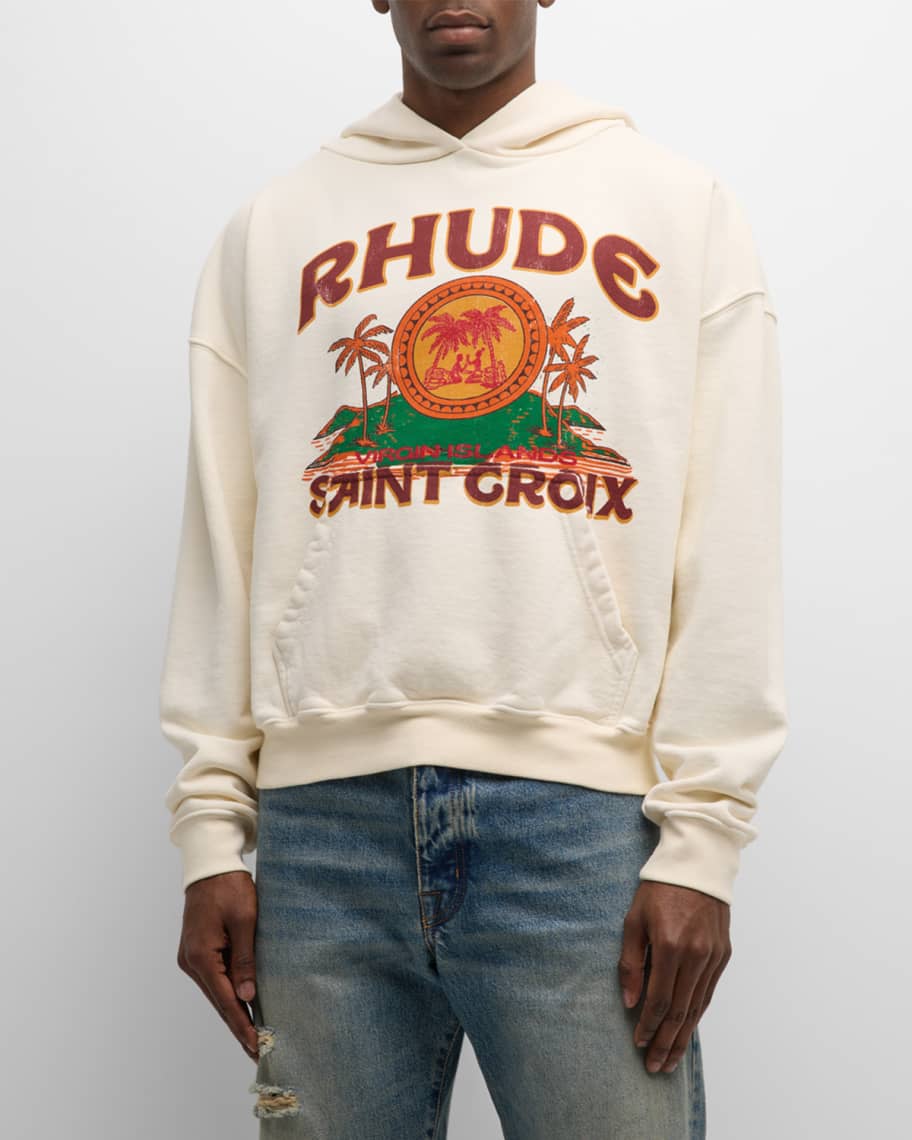 Rhude Men's St. Croix Graphic Hoodie | Neiman Marcus