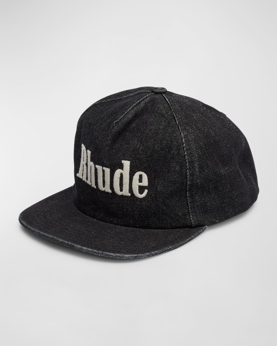 Rhude Men's Embroidered Logo 5-Panel Baseball Hat | Neiman Marcus