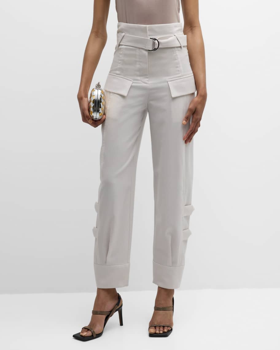 Iro Marita Belted Cargo Pants | Neiman Marcus