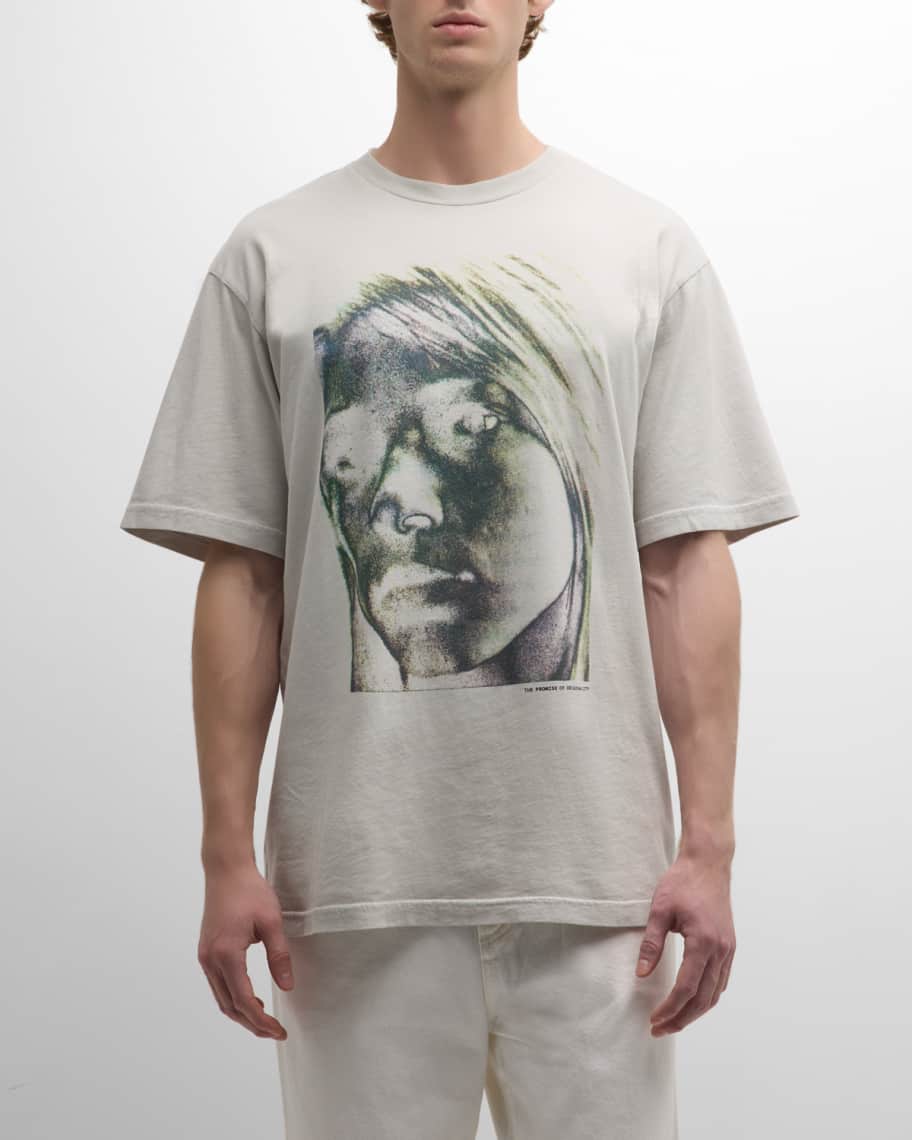 AGOLDE Men's Sumner Face Graphic T-Shirt | Neiman Marcus